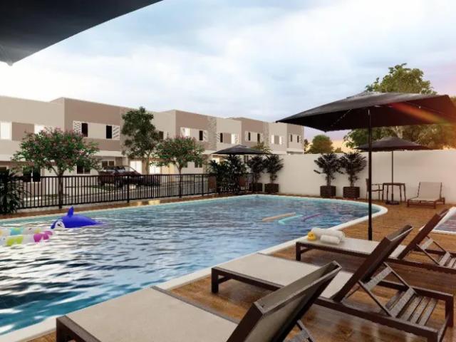 Casa de Condomínio com 2 Quartos e 2 banheiros à Venda, 73 m² por R$ 289.000