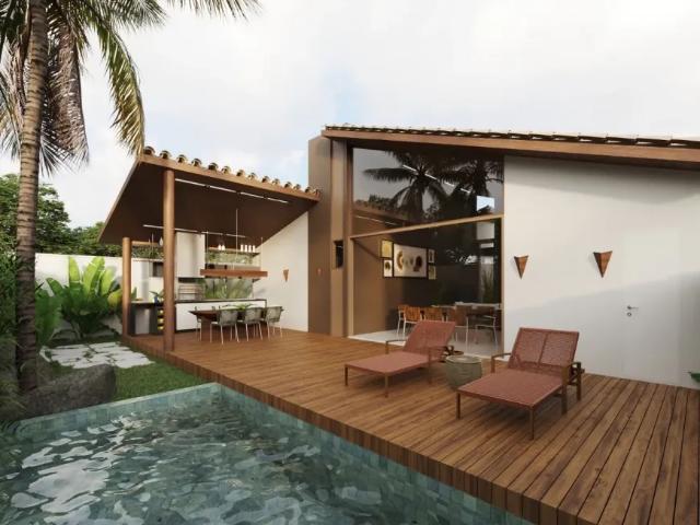 Casa de Condomínio com 3 Quartos e 2 banheiros à Venda, 112 m² por R$ 610.000