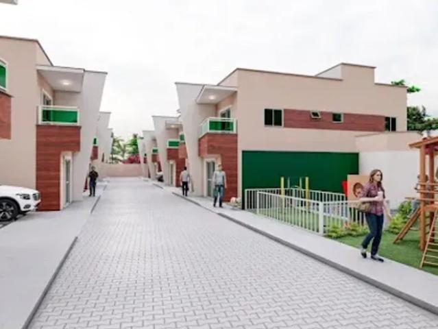 Casa de Condomínio com 3 Quartos e 3 banheiros à Venda, 92 m² por R$ 277.000