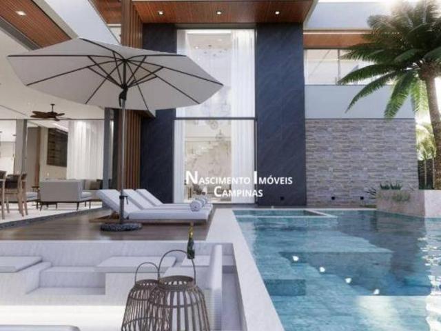 Casa de condomínio com 5 suítes à venda, 596 m² por R$ 9.900.000,00 Loteamento Mont Blanc Residenc