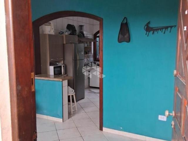 Casa de condominio a venda na praia grande, real, com 1 quarto e 1 vaga