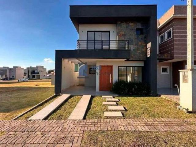 Casa de condomínio à venda, no Villagio d Napoli em Curitiba, Campo de Santana, com 3 quartos, 121m²