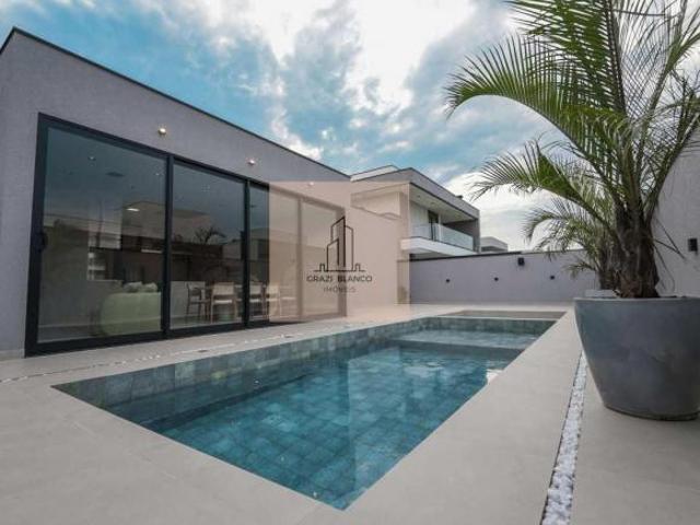 Casa de condomínio à venda, no Condomínio Alphaville Nova Esplanada IV, com 4 quartos, 265m², mobili