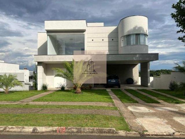 Casa de condomínio à venda, porteira fechada, no Condomínio Saint Charbel, Araçoiaba da Serra, com 4