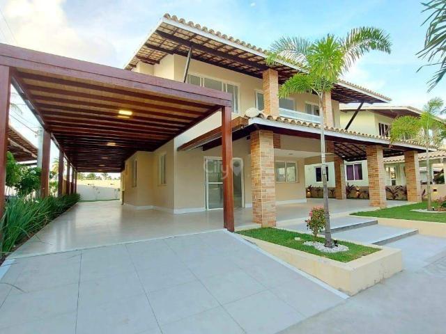 Casa de Condomínio | Aluguel | 4 quartos, 3 suítes – Aracaju/SE | Porcelanato | Varanda Gourmet | Cód.: 1522