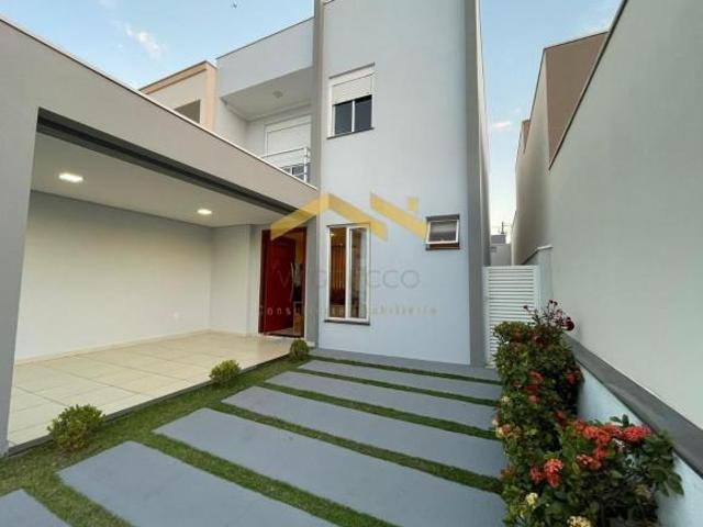 Casa de Condomínio de Alto Padrão em Indaiatuba SP 3 Quartos, 2 Suítes, 2 Salas, 3 Banheiros, 2 Vag