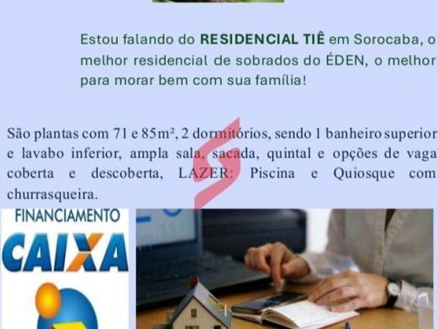 Casa de Condomínio em Éden Sorocaba