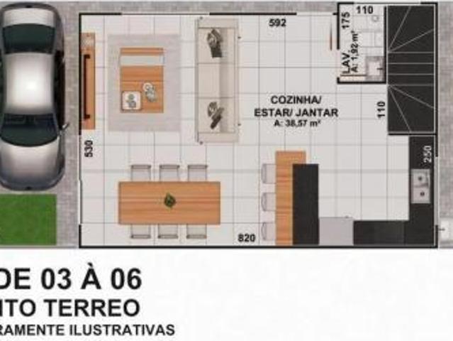 Casa de condomínio em Rua Alberico Flores Bueno Bairro Alto Curitiba/PR