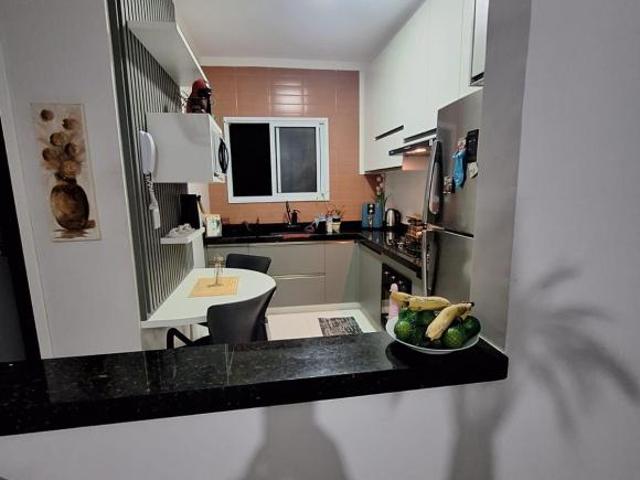 Casa de Condomínio Mobiliada, 2 dormitórios no Maracanã Praia Grande/SP