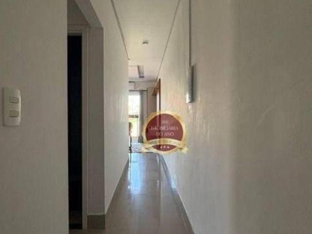 Casa de condomínio sobreposta mobiliada com suíte no bairro Tupi – Praia Grande/SP