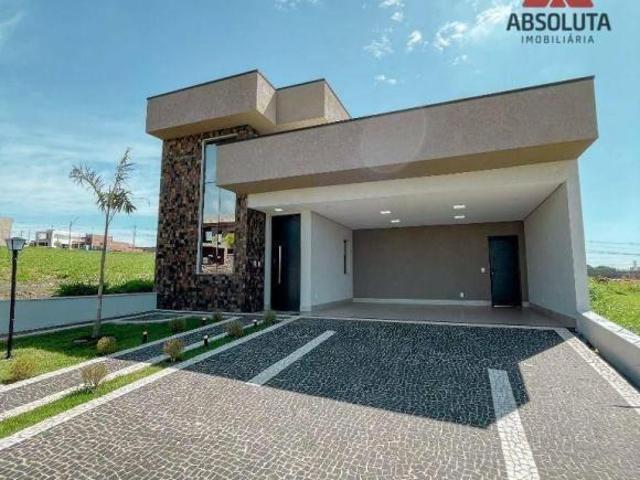 Casa de Condomínio para venda e aluguel em Jardim Recanto Das Águas de 204.00m² com 3 Quartos, 2 Sui