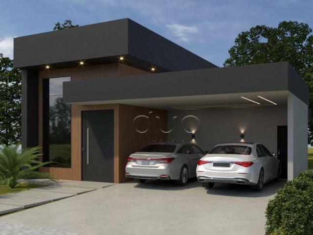 Casa de Condomínio para venda em Taquaral em Piracicaba São Paulo de 131.00m² com 3 Quartos, 1 Suíte e 2 Garagens