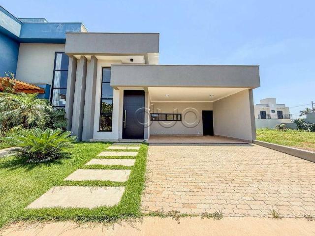 Casa de Condomínio para venda em Taquaral em Piracicaba São Paulo de 160.00m² com 3 Quartos, 3 Suítes e 4 Garagens
