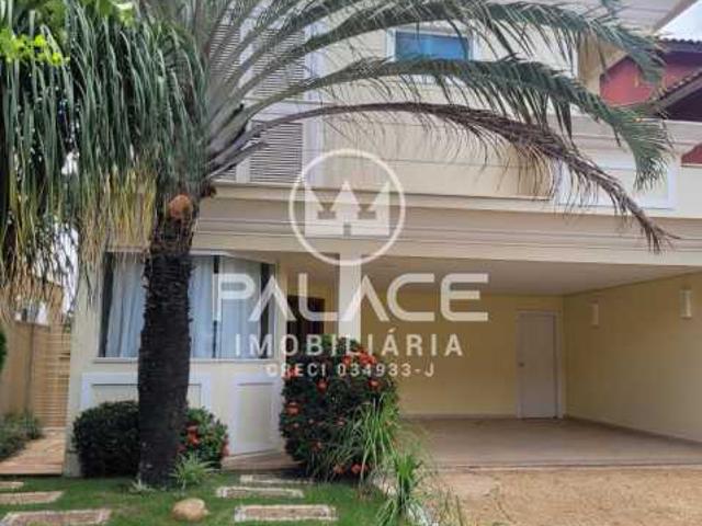Casa de Condomínio para venda em Terras De Piracicaba em Piracicaba São Paulo de 215.00m² com 1 Quarto, 3 Suítes e 4 Garagens