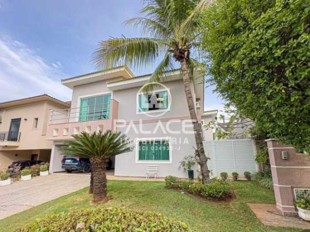 Casa de Condomínio para venda em Terras De Piracicaba em Piracicaba São Paulo de 275.00m² com 1 Quarto, 3 Suítes e 4 Garagens