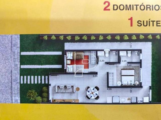 Casa de Condomínio para venda em Tijuco Preto de 75.00m² com 2 Quartos, 1 Suite e 1 Garagem