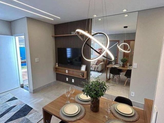 Casa de Condomínio para venda em Toledinho de 60.00m² com 2 Quartos, 1 Suite e 2 Garagens