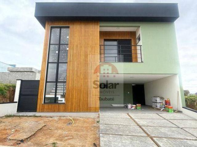 Casa de Condomínio para venda em Vale Dos Cristais em Taubaté São Paulo de 200.00m² com 3 Quartos, 1 Suíte e 3 Garagens