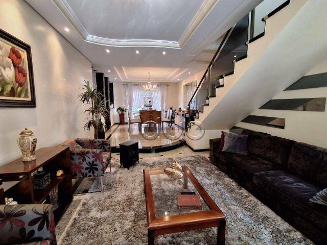 Casa de Condomínio para venda em Piracicamirim em Piracicaba São Paulo de 324.00m² com 4 Quartos, 4 Suítes e 4 Garagens