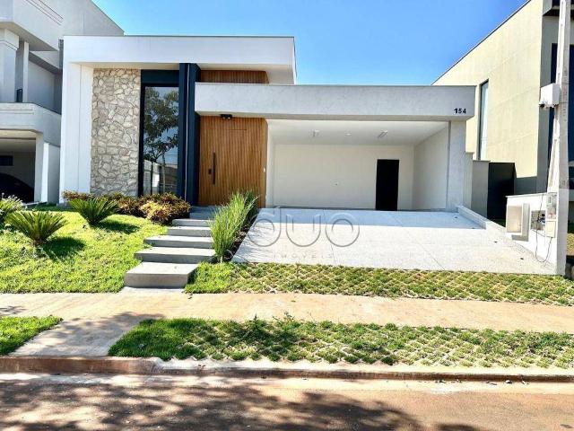 Casa de Condomínio para venda em Santa Rosa em Piracicaba São Paulo de 172.00m² com 3 Quartos, 1 Suíte e 4 Garagens