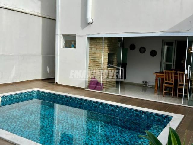 Casa de Condomínio para venda em Wanel Ville em Sorocaba São Paulo de 199.00m² com 3 Quartos, 1 Suíte e 2 Garagens