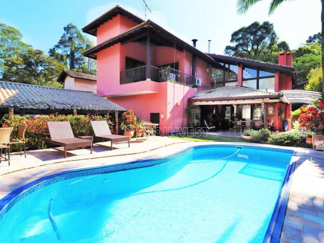Casa de Condomínio para venda em Algarve em Cotia São Paulo de 400.00m² com 4 Quartos, 4 Suítes e 4 Garagens