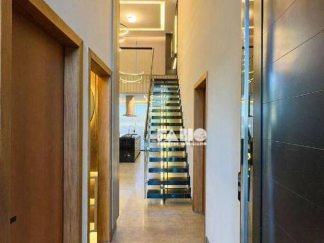 Casa de Condomínio para venda em Alphaville Mirassol de 190.00m² com 3 Quartos, 3 Suites e 4 Garagen