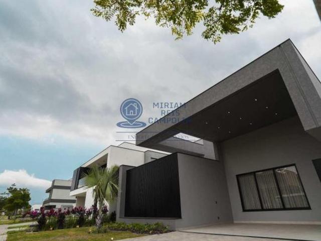 Casa de Condomínio para venda em Alphaville Nova Esplanada de 265.00m² com 4 Quartos, 4 Suites e 4 G