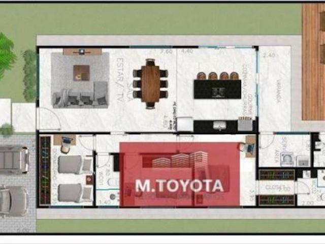 Casa de Condomínio para venda em Buona Vita Gold de 169.00m² com 3 Quartos, 1 Suite e 2 Garagens