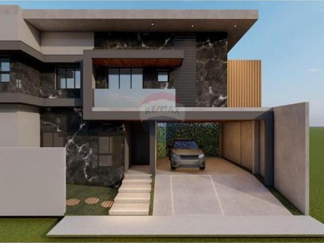 Casa de Condomínio para venda em Campo Comprido de 265.00m² com 4 Quartos, 2 Suites e 4 Garagens