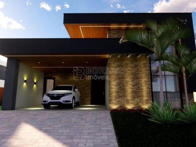 Casa de Condomínio para venda em Condomínio Buona Vita de 198.00m² com 3 Quartos, 3 Suites e 4 Garag
