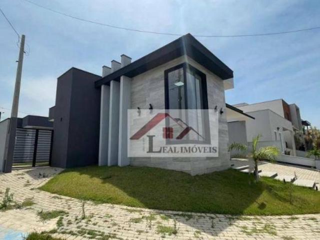 Casa de Condomínio para venda em Condomínio Lagos D&apos icaraí de 161.00m² com 3 Quartos e 1 Suite