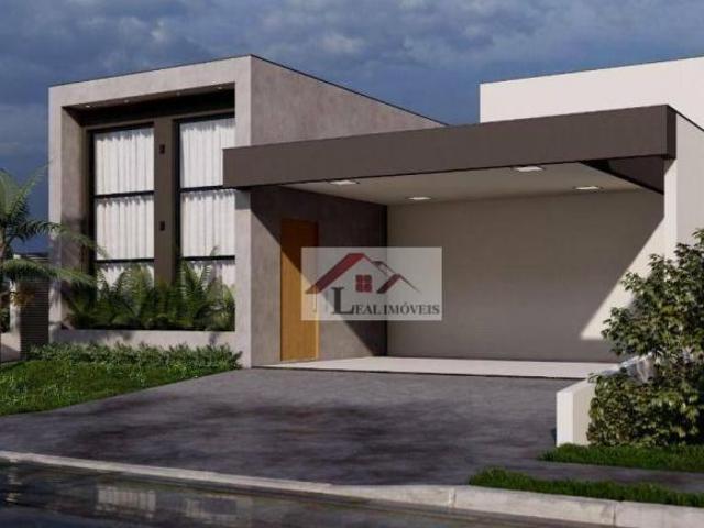 Casa de Condomínio para venda em Condomínio Lagos D&apos icaraí de 184.00m² com 3 Quartos, 3 Suites e 4 G
