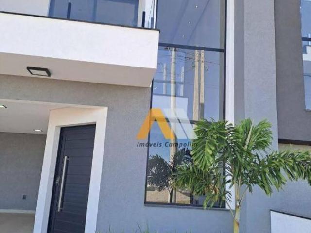 Casa de Condomínio para venda em Condomínio Pampulha Jardim Residencial de 236.00m² com 3 Quartos, 2