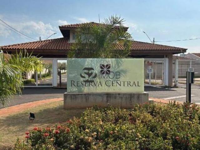 Casa de Condomínio para venda em Condomínio Reserva Central de 106.36m² com 3 Quartos, 1 Suite e 2 G