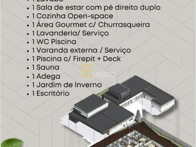 Casa de Condomínio para venda em Condomínio Reserva Santa Monica de 359.00m² com 4 Quartos, 4 Suites