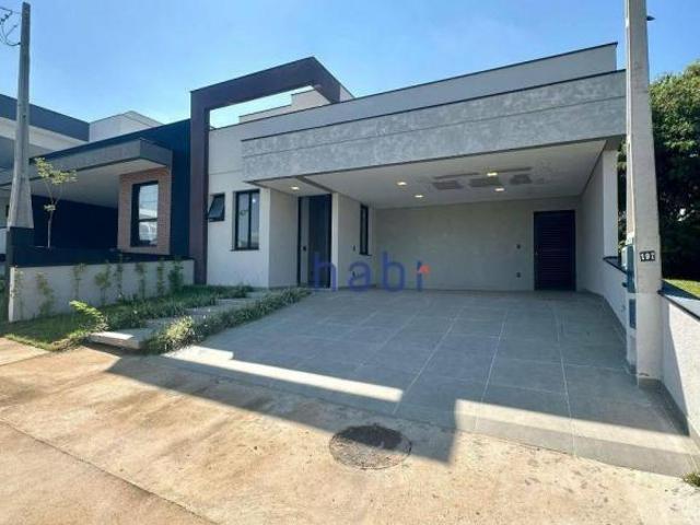 Casa de Condomínio para venda em Condomínio Residencial Flores de 162.00m² com 3 Quartos, 1 Suite e