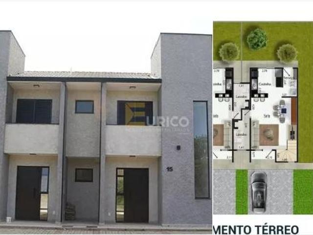 Casa de Condomínio para venda em Condomínio Residencial Vila Ilha de Creta de 81.70m² com 2 Quartos