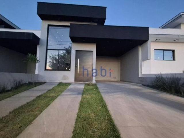 Casa de Condomínio para venda em Condomínio Residencial Villaggio Ipanema I de 105.00m² com 3 Quarto