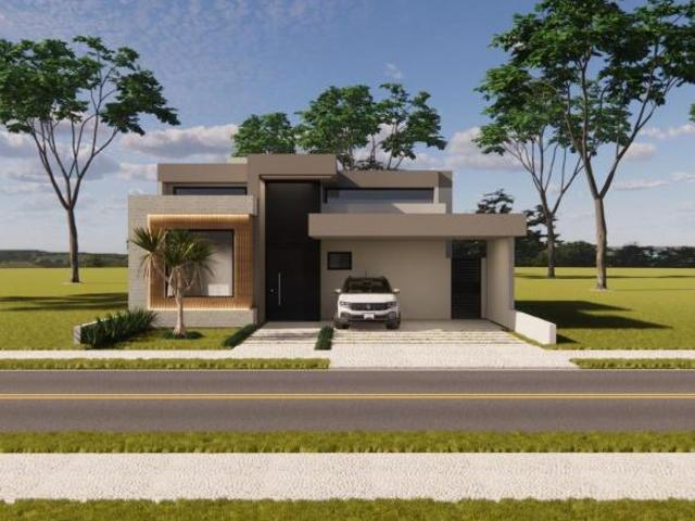 Casa de Condomínio para venda em Condomínio Santorini Residencial Club de 196.00m² com 3 Quartos, 3