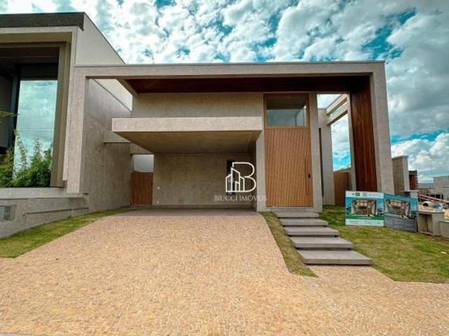 Casa de Condomínio para venda em Condomínio Santorini Residencial Club de 208.00m² com 4 Quartos, 4
