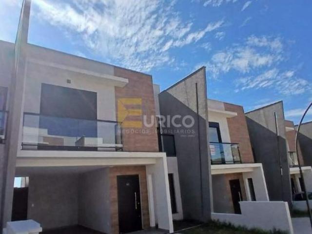 Casa de Condomínio para venda em Condomínio Vila Di Mônaco de 144.00m² com 3 Quartos, 3 Suites e 2 G
