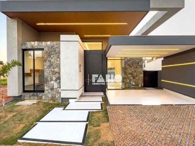 Casa de Condomínio para venda em Condomínio Vilage La Montagne em São José Do Rio Preto São Paulo de 238.00m² com 3 Quartos, 3 Suítes e 4 Garagens