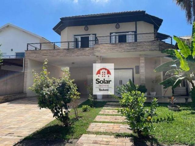 Casa de Condomínio para venda em Condomínio Village Taubaté de 422.00m² com 4 Quartos, 2 Suites e 4
