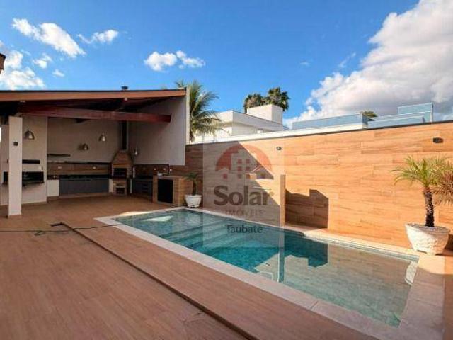 Casa de Condomínio para venda em Condomínio Village Taubaté em Taubaté São Paulo de 393.00m² com 4 Quartos, 4 Suítes e 4 Garagens