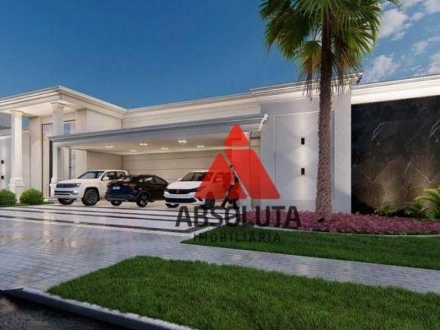 Casa de Condomínio para venda em Estância Hípica de 436.00m² com 4 Quartos, 4 Suites e 5 Garagens