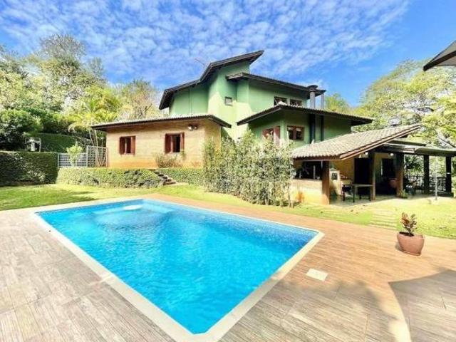 Casa de Condomínio para venda em Granja Viana de 444.00m² com 4 Quartos, 4 Suites e 4 Garagens