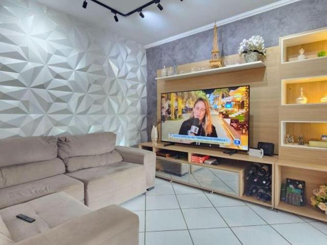 Casa de Condomínio para venda em Jardim Dos Flamboyants de 155.00m² com 3 Quartos, 1 Suite e 4 Garag