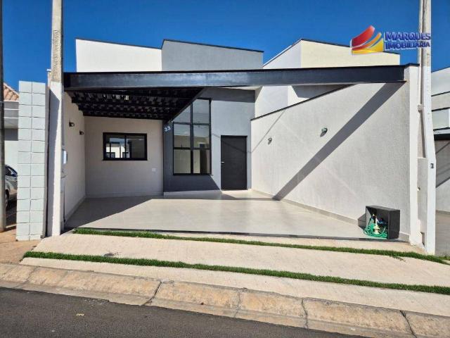 Casa de Condomínio para venda em Jardim Montreal Residence em Indaiatuba São Paulo de 105.00m² com 3 Quartos, 1 Suíte e 2 Garagens