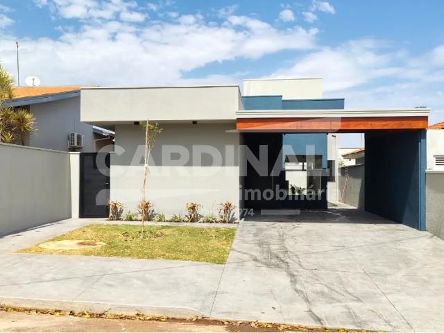 Casa de Condomínio para venda em Jardim Maria Luiza V em Araraquara São Paulo de 125.00m² com 3 Quartos, 1 Suíte e 4 Garagens